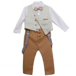 William Forester Roy – Βαπτιστικό Σετ Ρούχων για Αγόρι